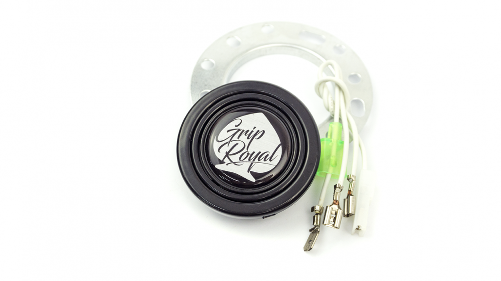 [CHOOSE YOUR COLOR] Horn Button - Spade - Grip Royal