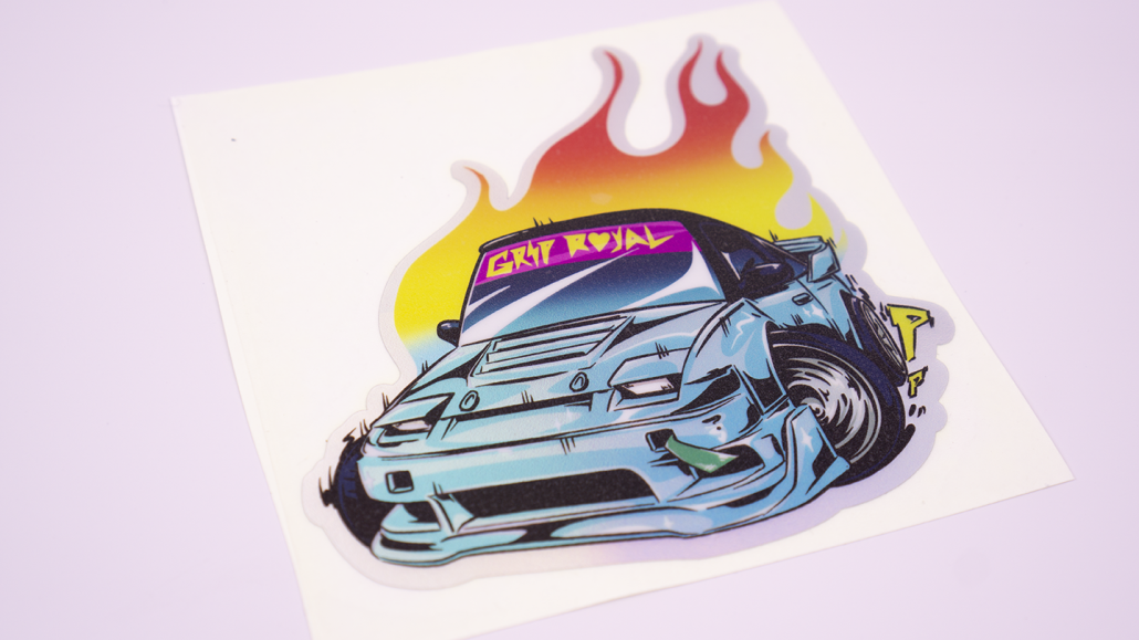 Sticker - Hot Ice S13 (Holographic) - Grip Royal
