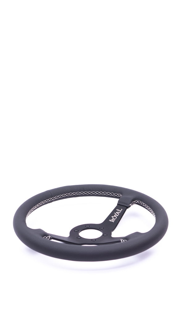 Brute - 350mm - Leather - White Stitch - Grip Royal