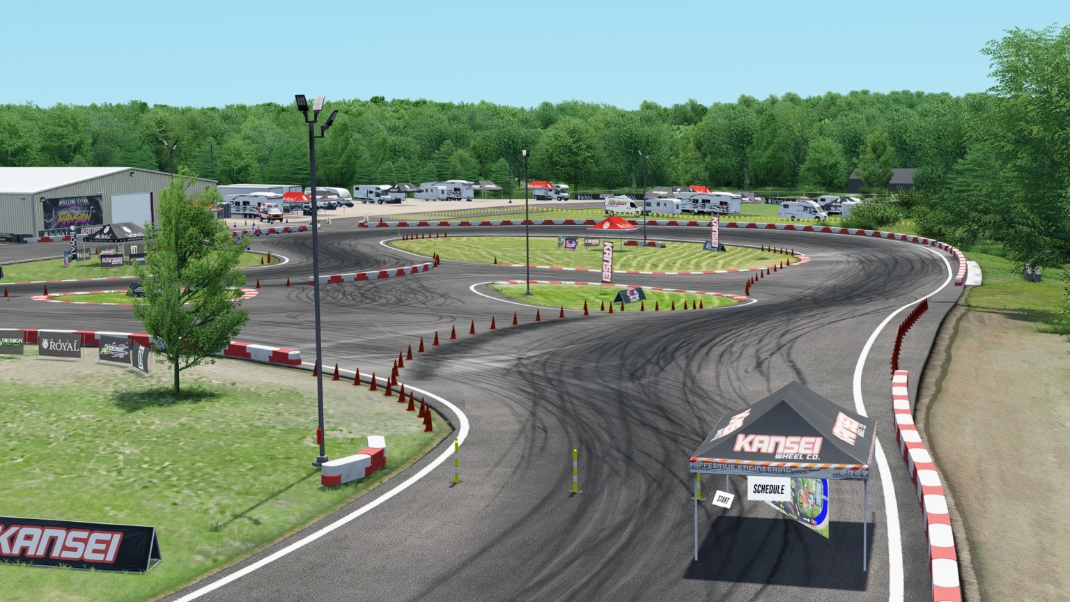 Assetto Map - Virtual Drift Mansion - Grip Royal